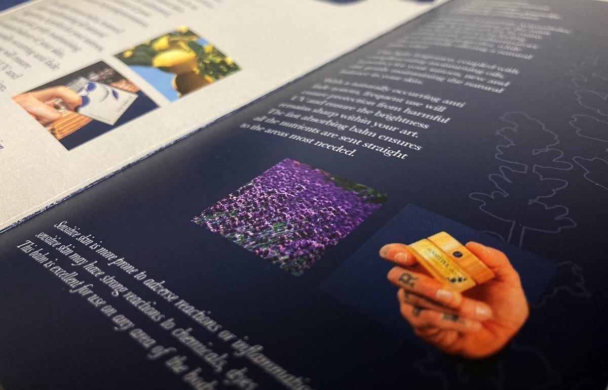 Literature design: a practical, yet beautiful brand solution